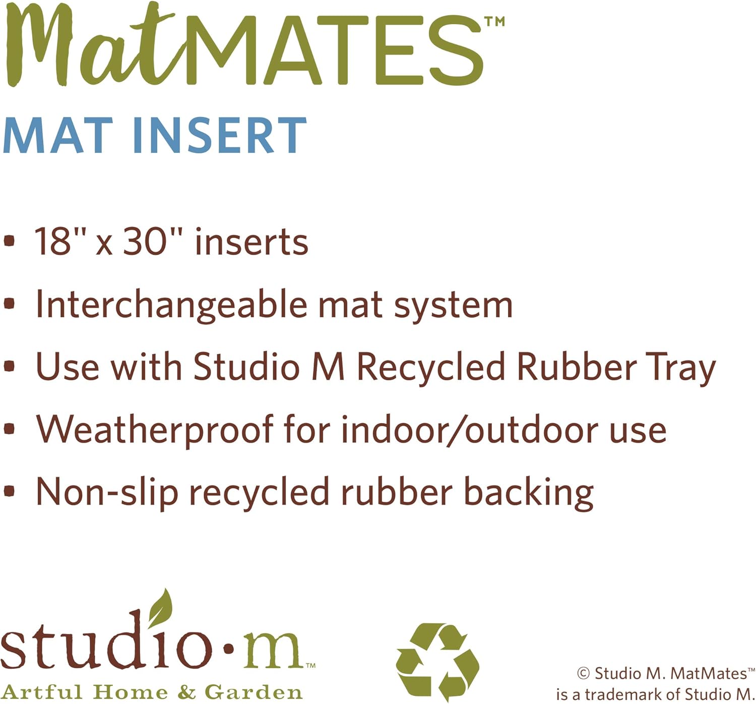 Studio M MatMates – Tapete decorativo de muñeco de nieve con cardenales ...