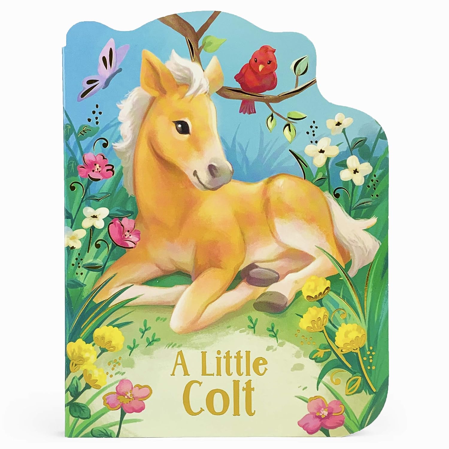 A Little Colt: A Baby Horse Board Book Story: Cottage Door Press ...