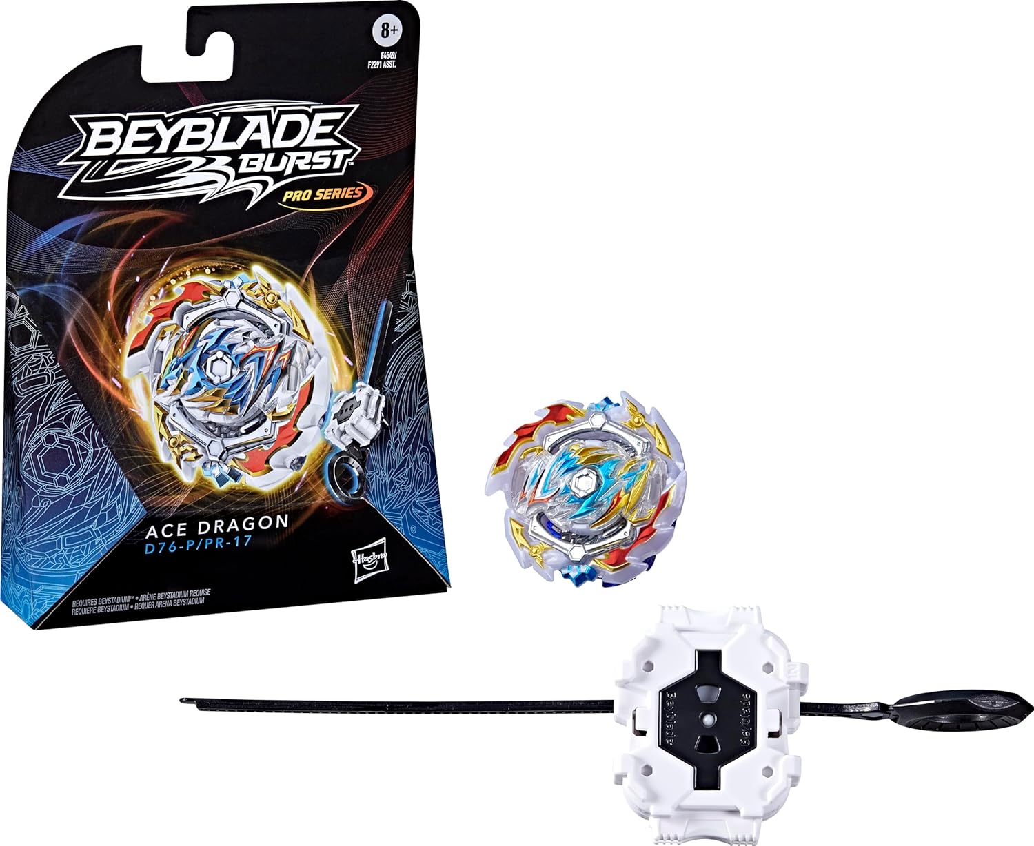 Beyblade Burst Pro Series Ace Dragon Kreisel Starter Pack - Angriffstyp Kampfspiel Top mit ...
