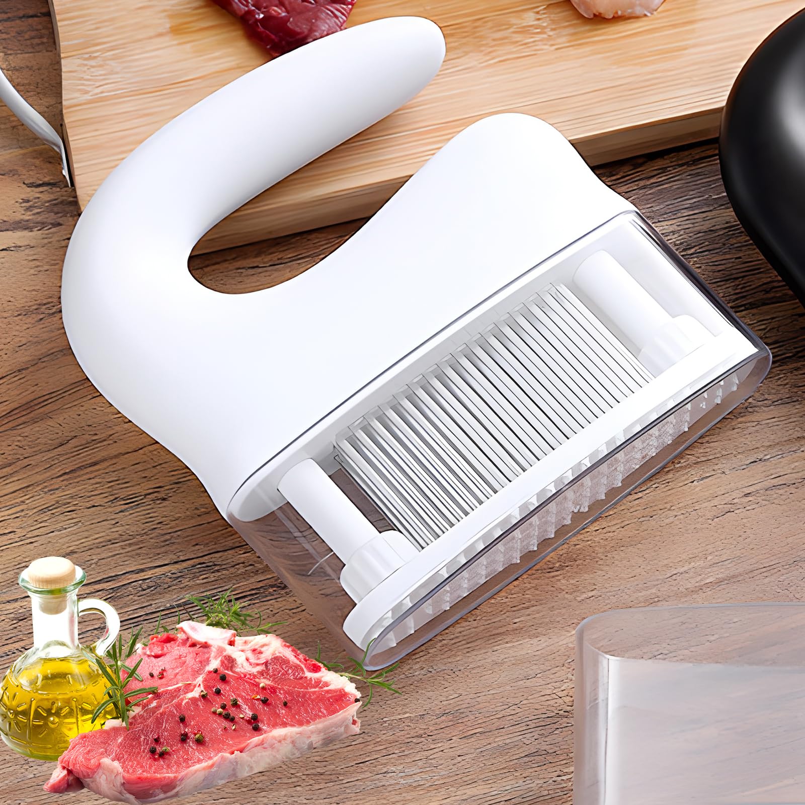 Amazon.com: Meat Tenderizer, large Meat Tenderizer Tool 48 Sharp ...