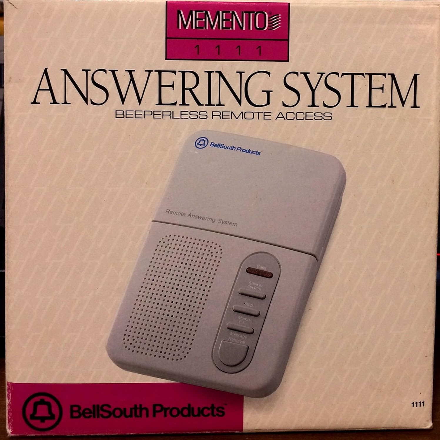Amazon.com: Bell South Memento 1111 Remote Access Answering Machine ...