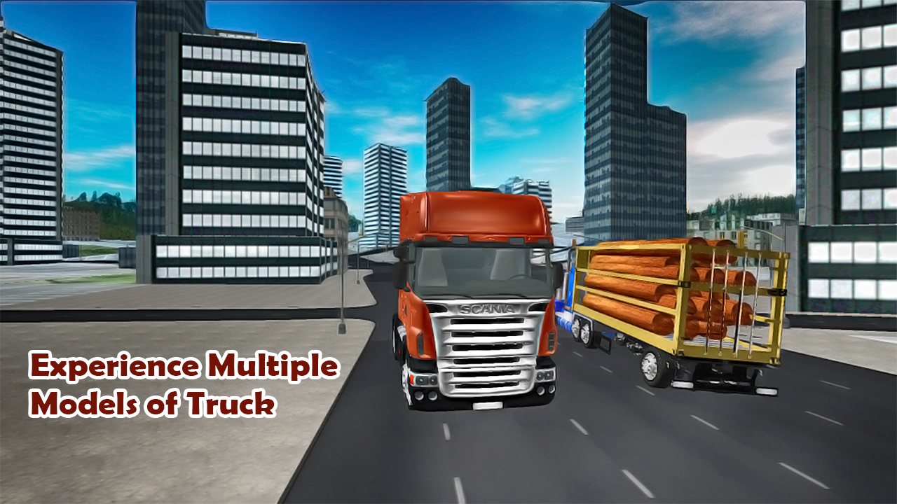 Cargo Transport Truck Simulator 2016: City and Offroad Log and Oil ...