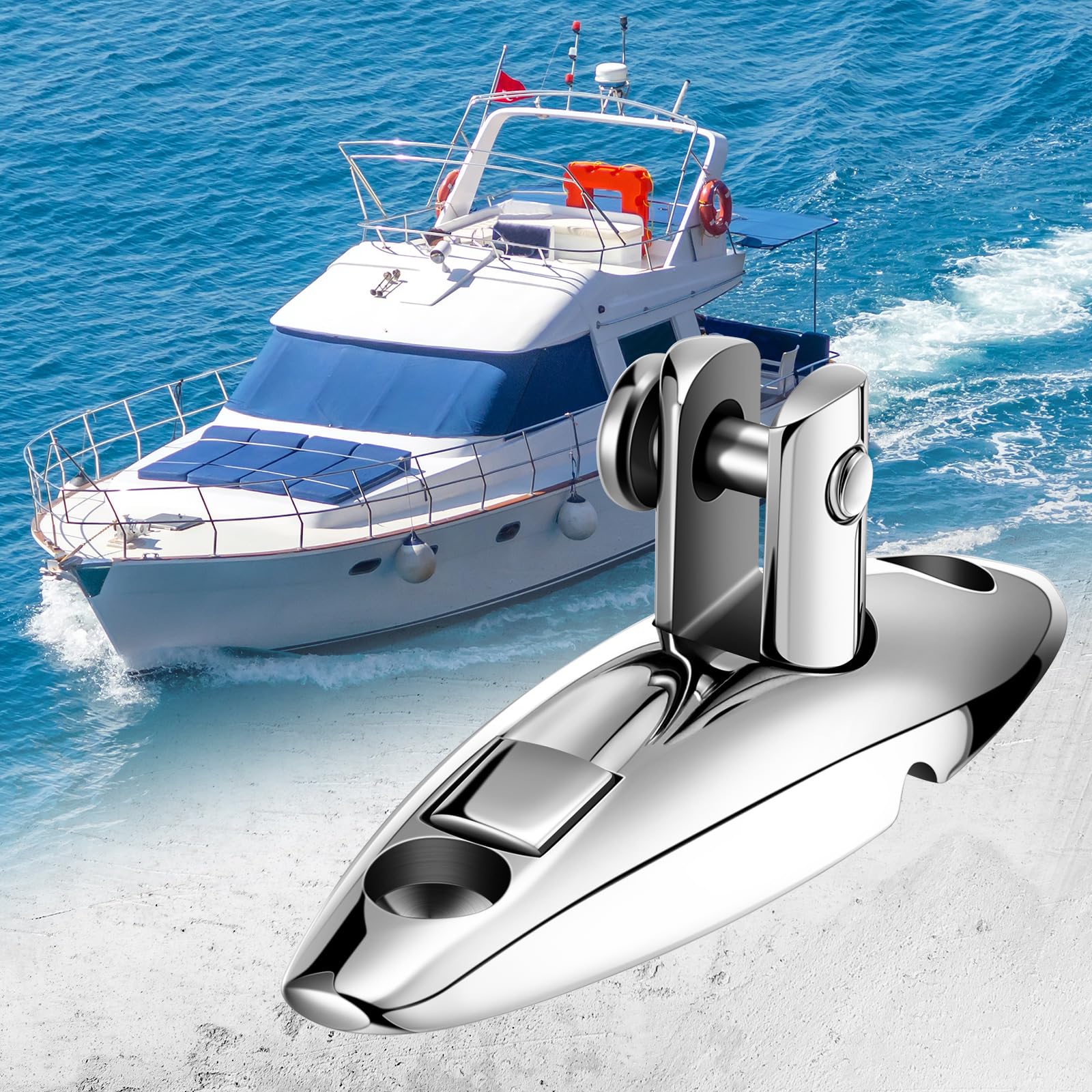 Snapklik.com : MorningRo 4pcs Boat Bimini Top Swivel Hinge Quick ...
