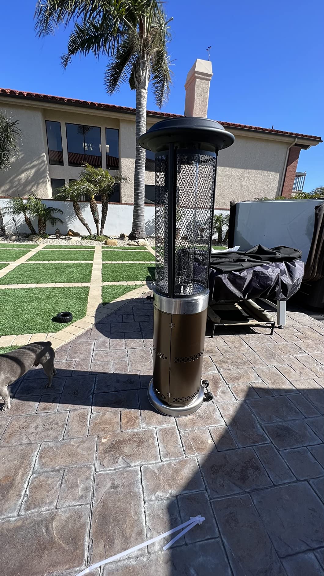 $13/mo - Finance BALI OUTDOORS Patio Heater Floor-Standing Propane ...