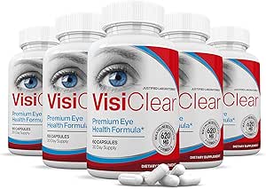 Amazon.com: (5 Pack) Visiclear Advanced 620MG Eye Health Formula ...