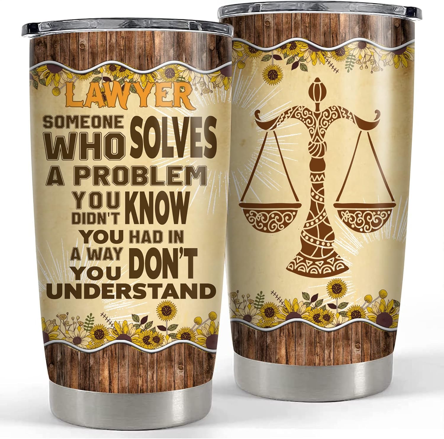 Amazon.com | Lawyer Someone Who Solve A Problems Tumbler, Gift for ...