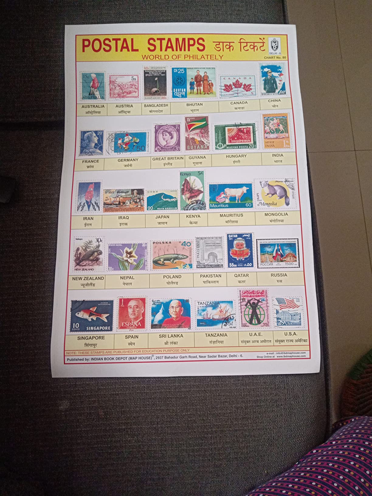 Buy POSTAL STAMPS CHART Book Online at Low Prices in India | POSTAL ...