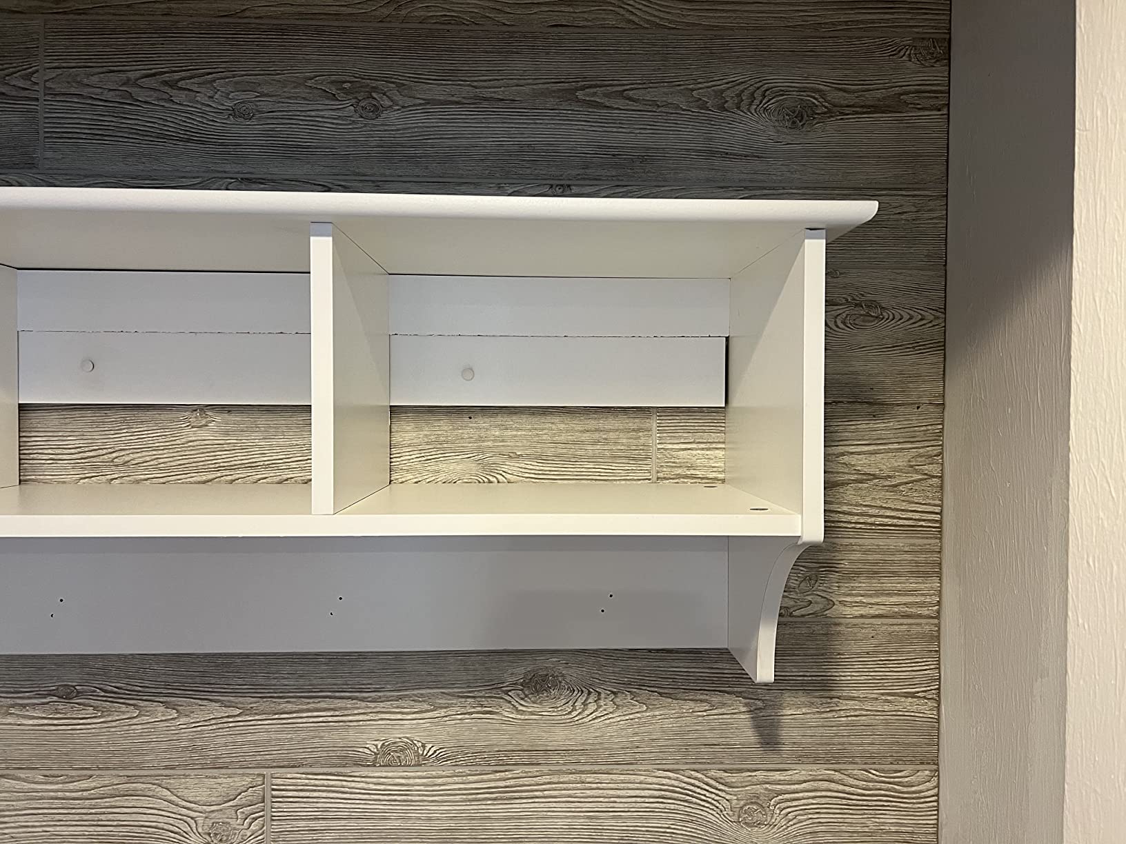 $18/mo - Finance Prepac Entryway Cubbie Shelf, Black | Buy Now, Pay Later