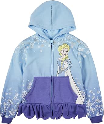 Amazon.com: Disney Girls' Big Elsa Frozen Dress Costume Jacket, Light ...