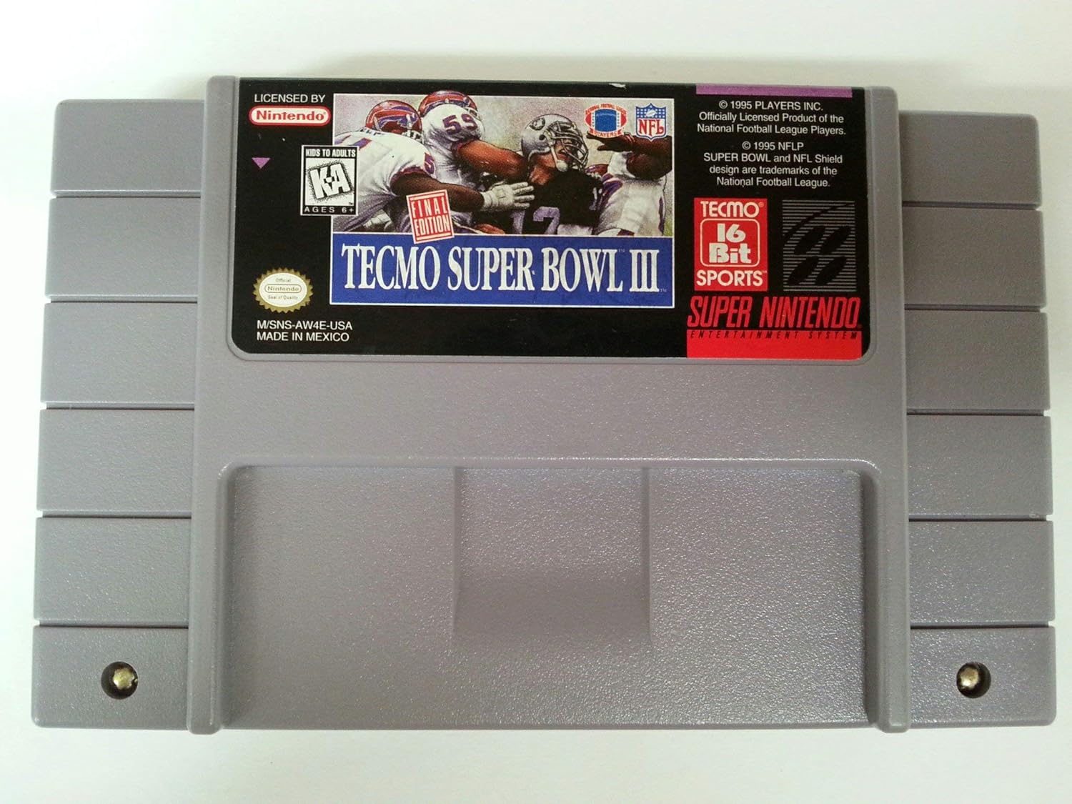 Amazon.com: Tecmo Super Bowl III: Final Edition (Renewed) : Video Games
