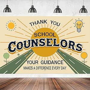 Amazon.com: 2026 School Counselor Appreciation Banner - for National ...