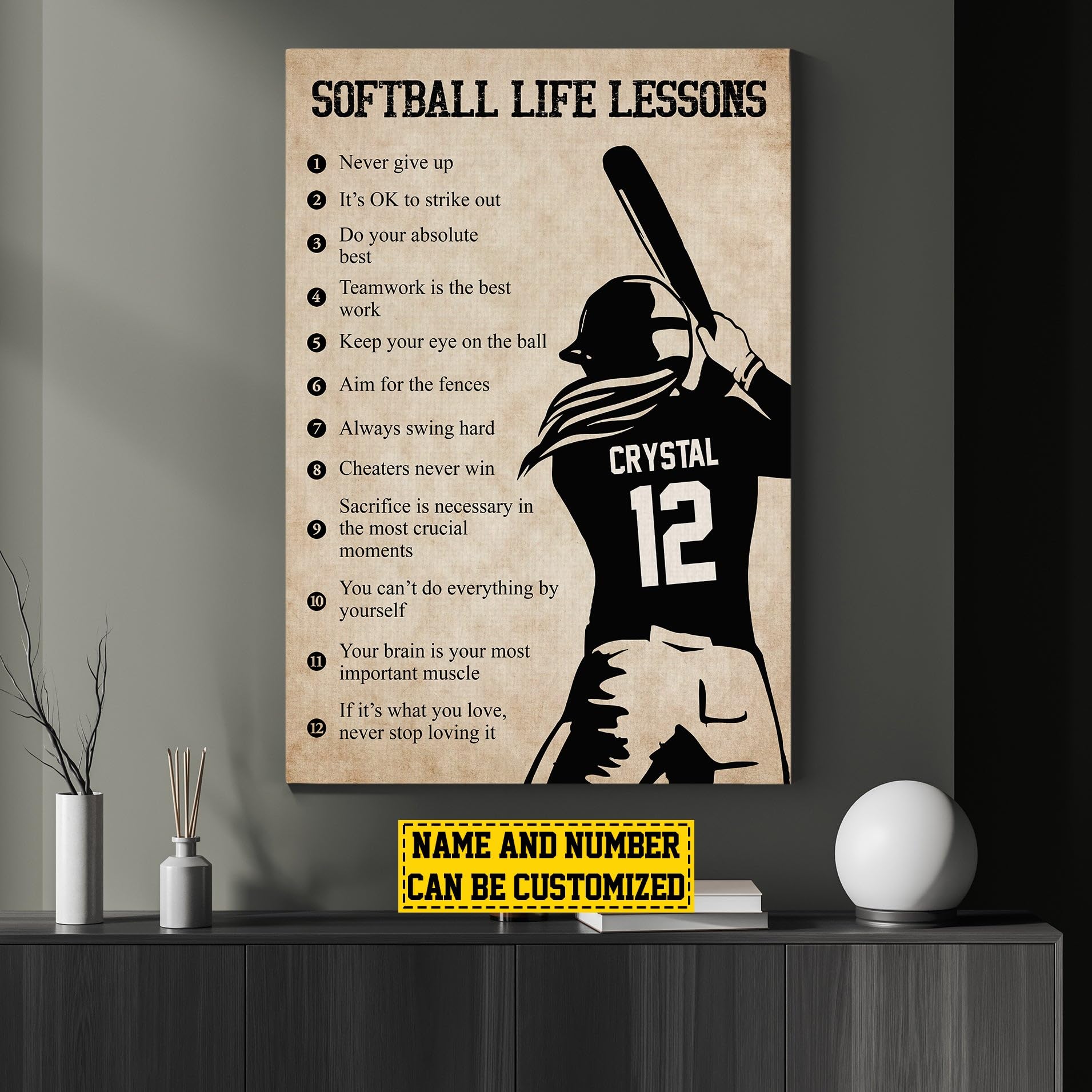 Good Motivational Softball Quotes Amazon.com: Personalized Softball