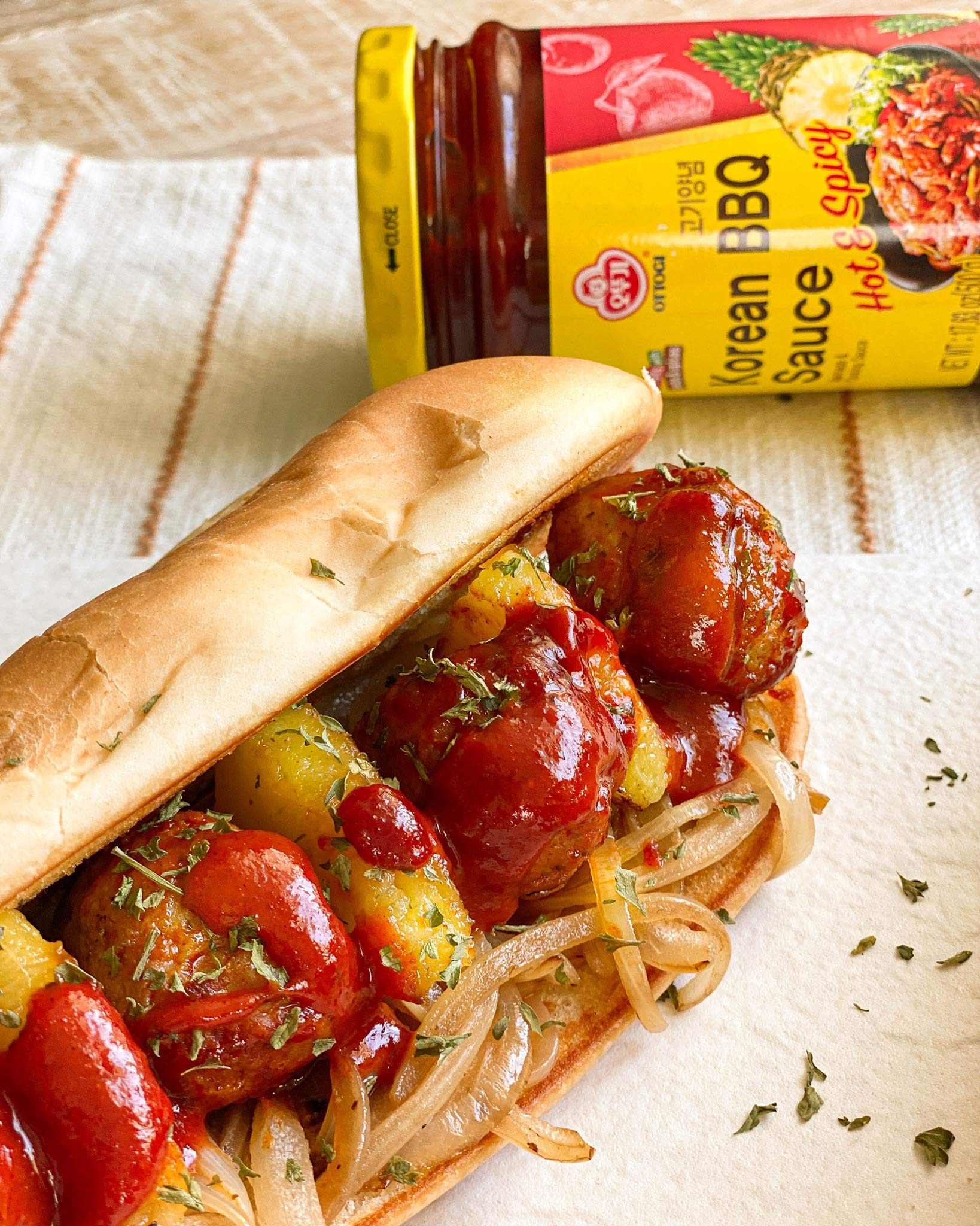 Snapklik.com : OTTOGI Authentic Korean BBQ Sauce Hot & Spicy