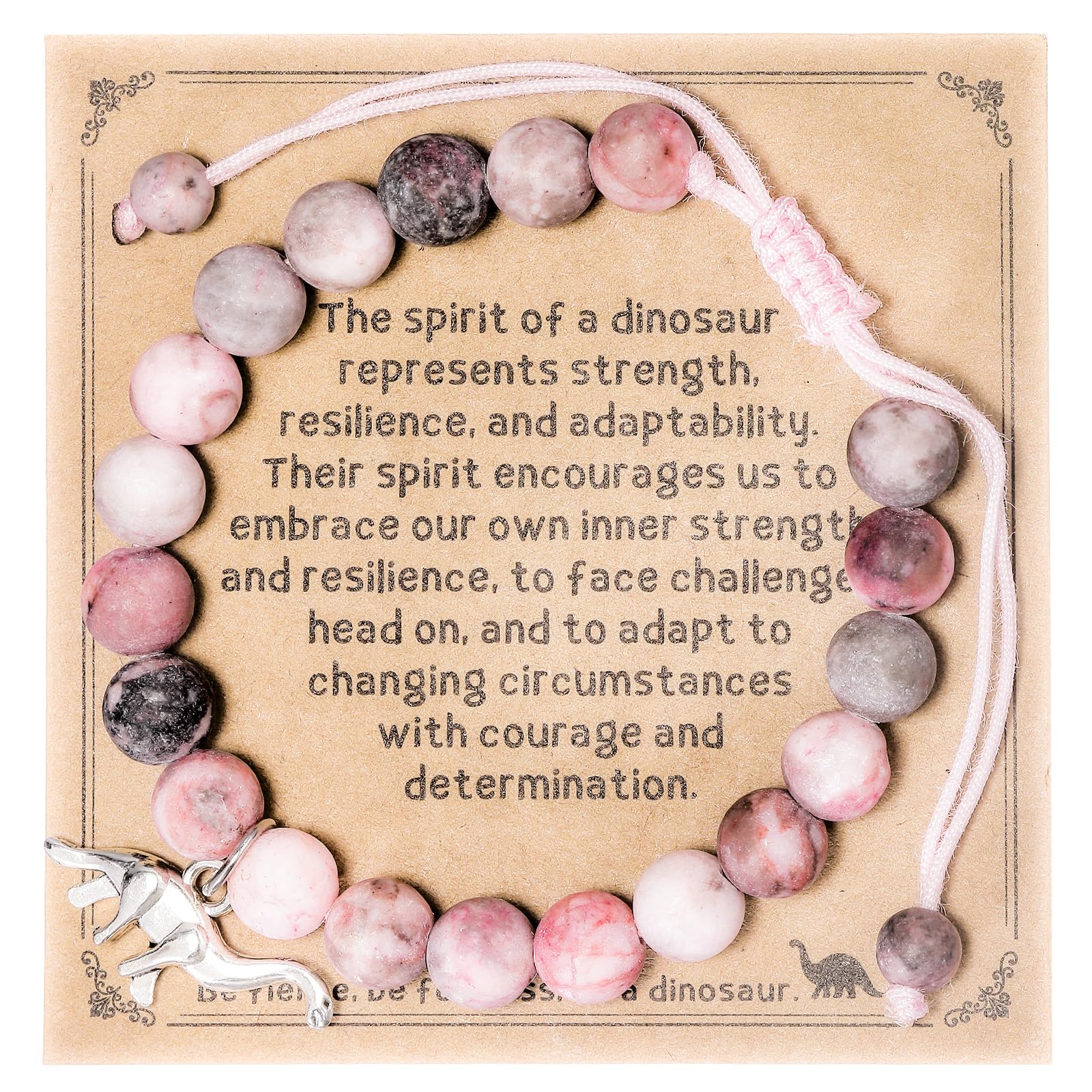 Amazon.com: AHAETH Dinosaur Bracelet Gifts for Women Dinosaur Lovers ...