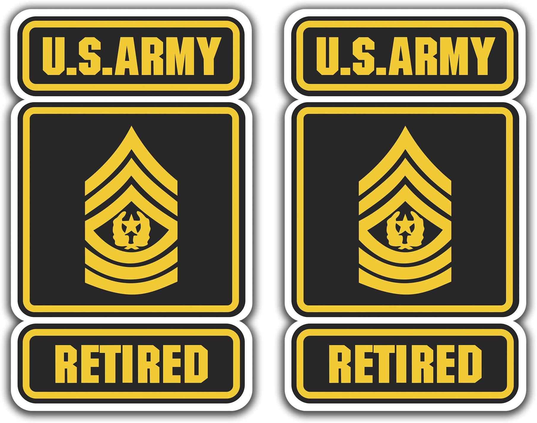 Amazon.com: US Army Rank SFC Sergeant First Class Sticker (logo ...