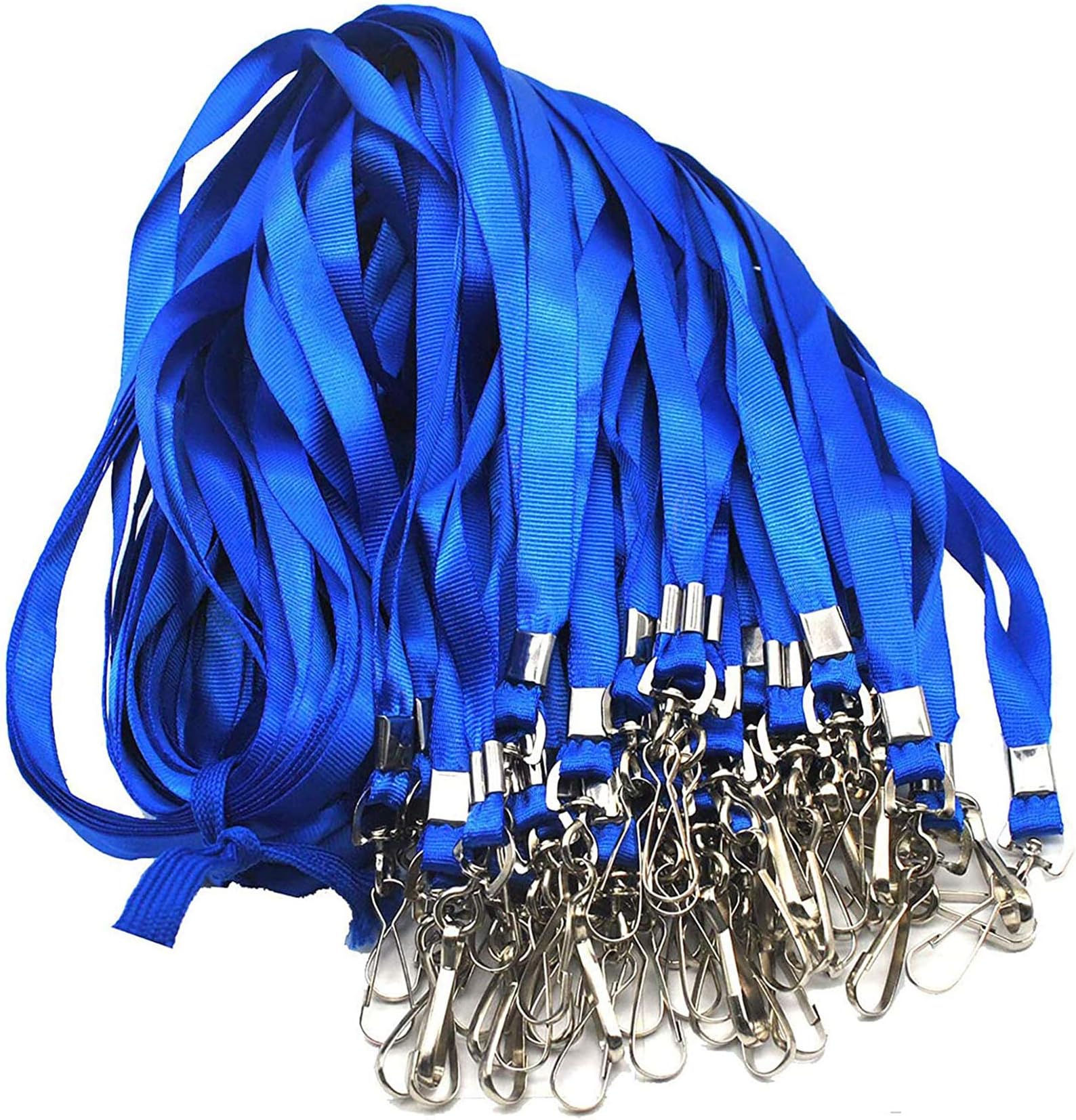 Amazon.com : Lanyards for Id Badges Nylon Neck Flat Cruise Lanyard ...