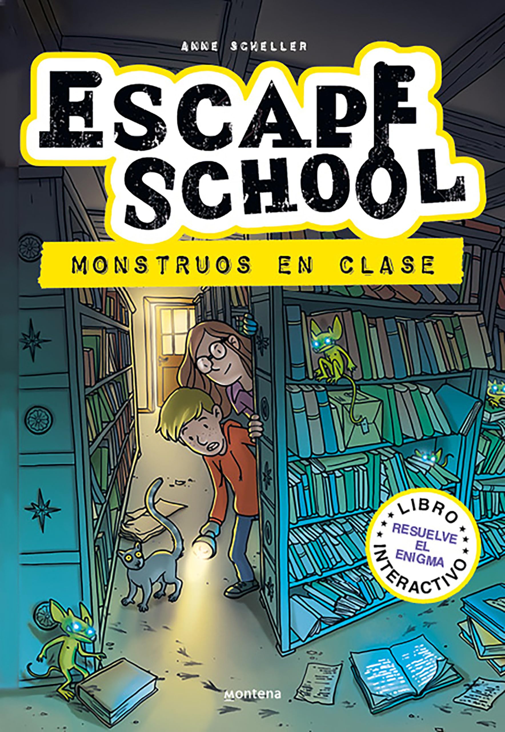 Monstruos en clase / Monsters in Class (Escape School) (Spanish Edition ...