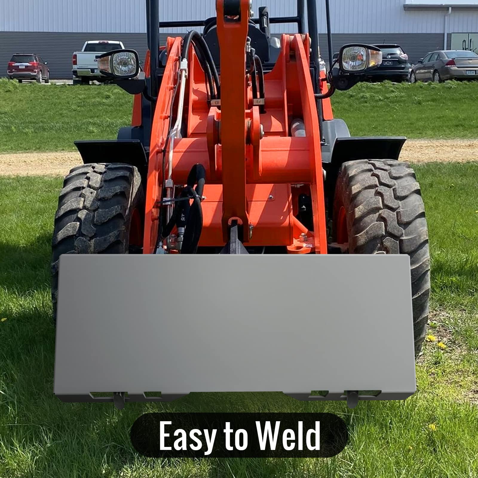 Snapklik.com : Sulythw 1/2” Skid Steer Attachment Plate, Heavy Duty ...