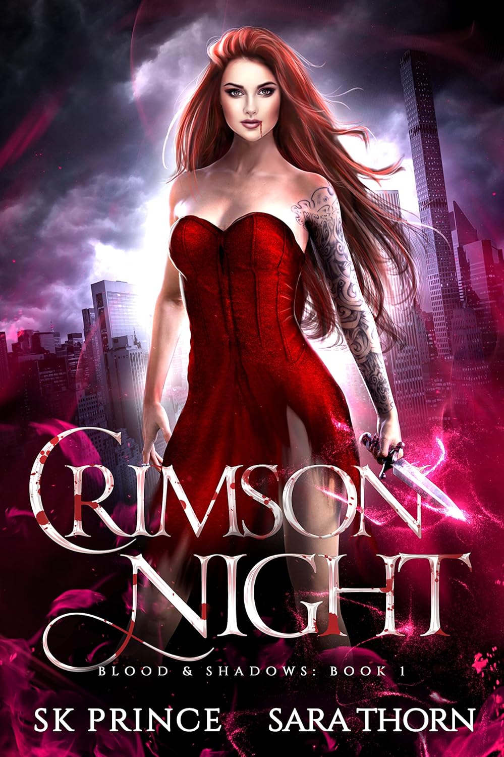 Amazon.com: Crimson Night (Blood & Shadows Book 1) eBook : Prince, SK: Kindle Store