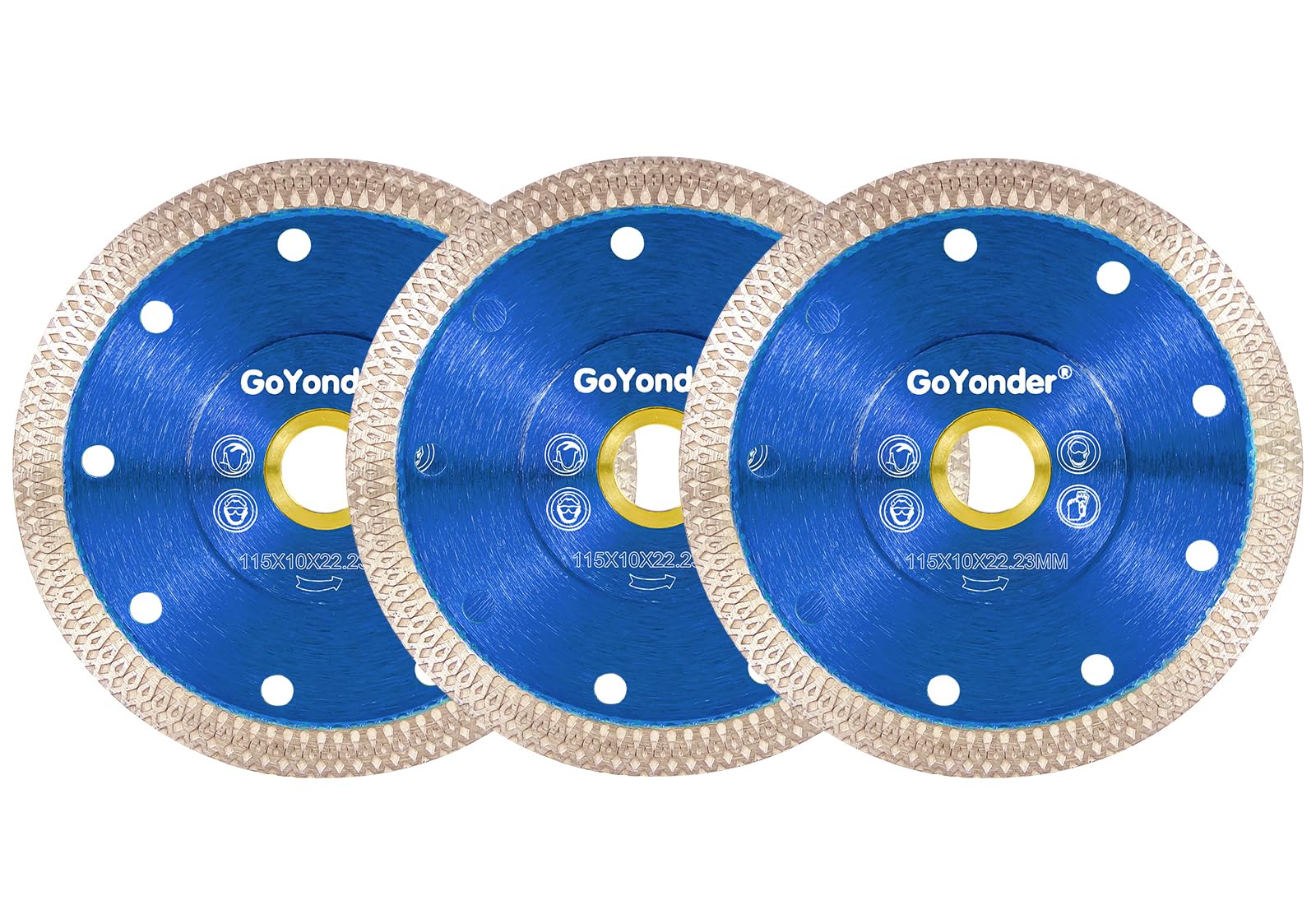 Snapklik.com : GoYonder 4.5" Super Thin Tile Saw Blade, Diamond Blade ...