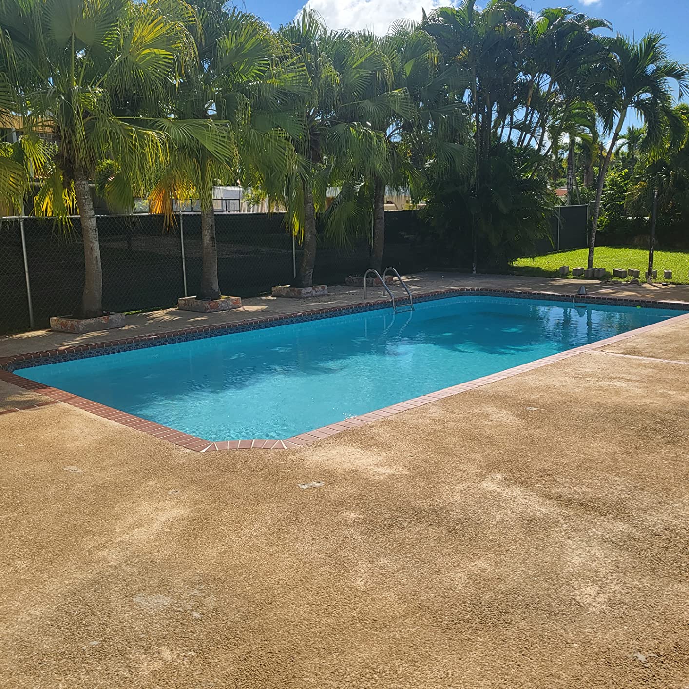 $11/mo - Finance KAMEA KENNA Custom Size 6' x 32' Beige Fence Privacy ...