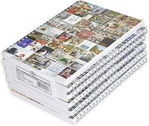 FIS Spiral Soft Cover Notebook Single Line A5, 100-Sheets 10-Piece ...
