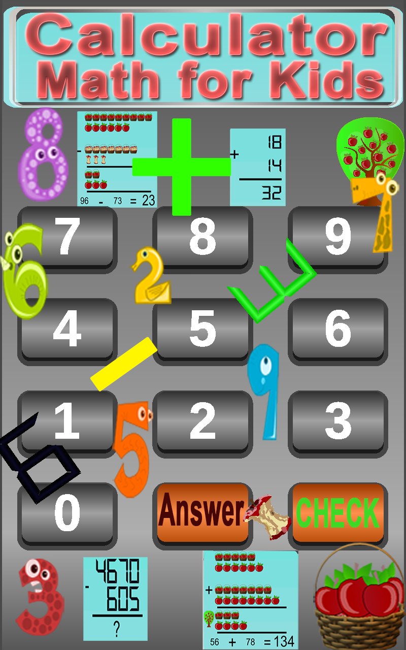 Calculator for Kids Advanced Unicorn Educational app - App on Amazon ...