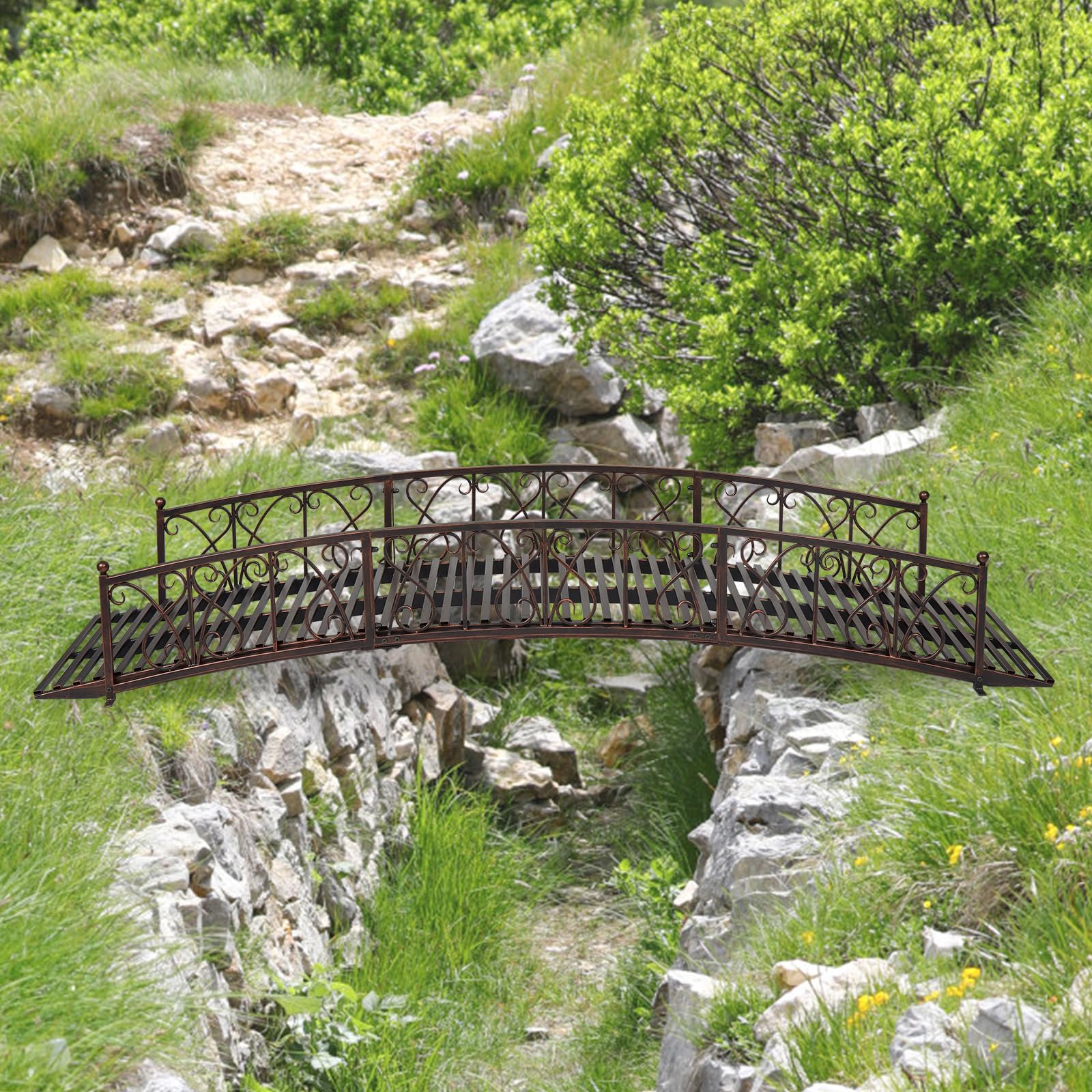 20 Ft Metal Garden Bridges Garden Bridges