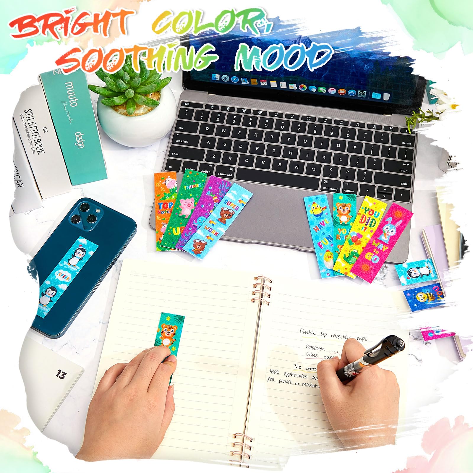 Snapklik.com : 36 Pieces Anxiety Sensory Stickers Cute Fidget Textured ...