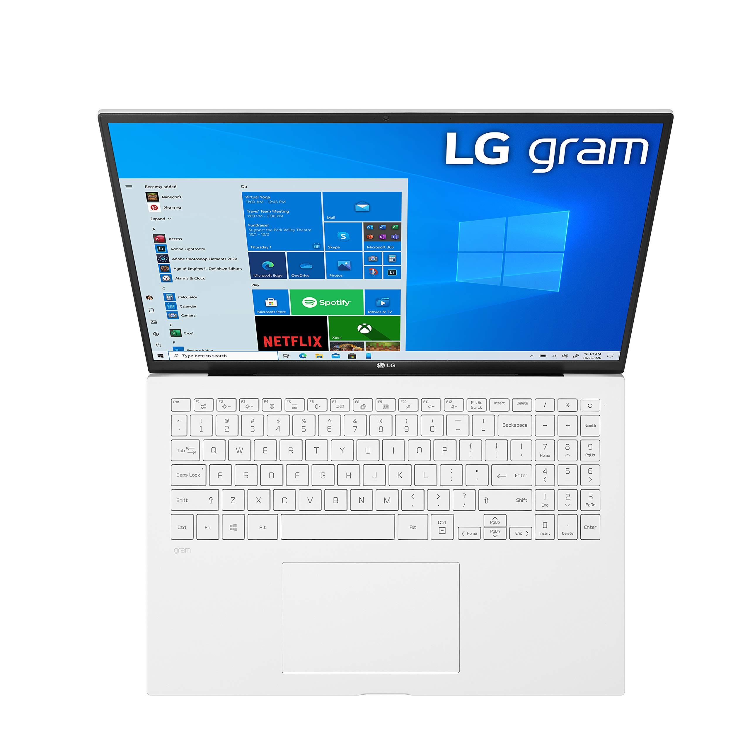 LG Gram 16Z90P - 16" WQXGA (2560x1600) Ultra-Lightweight Laptop, Intel ...