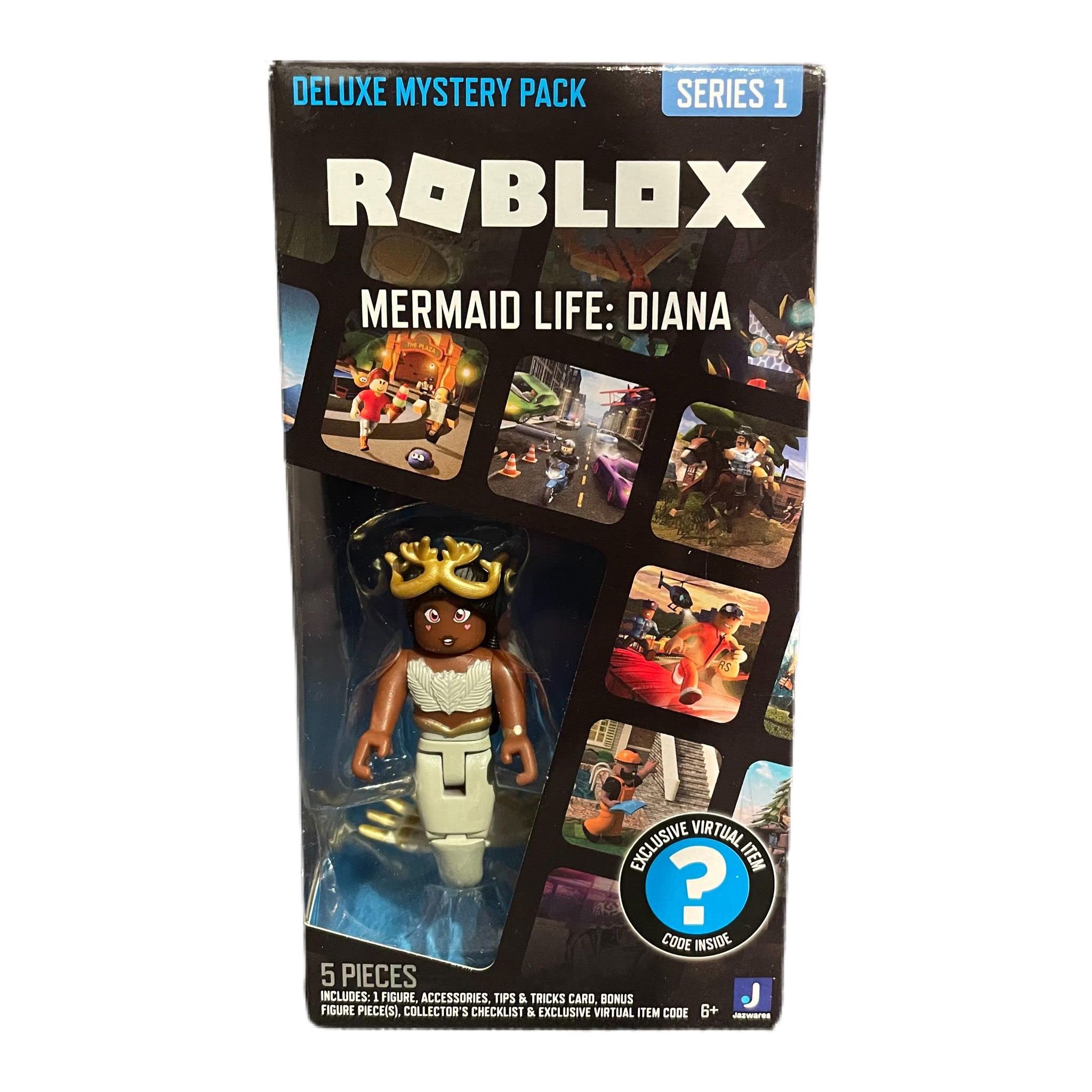 Amazon.com: Roblox Deluxe Mystery Pack Action Figure Series 1 ...