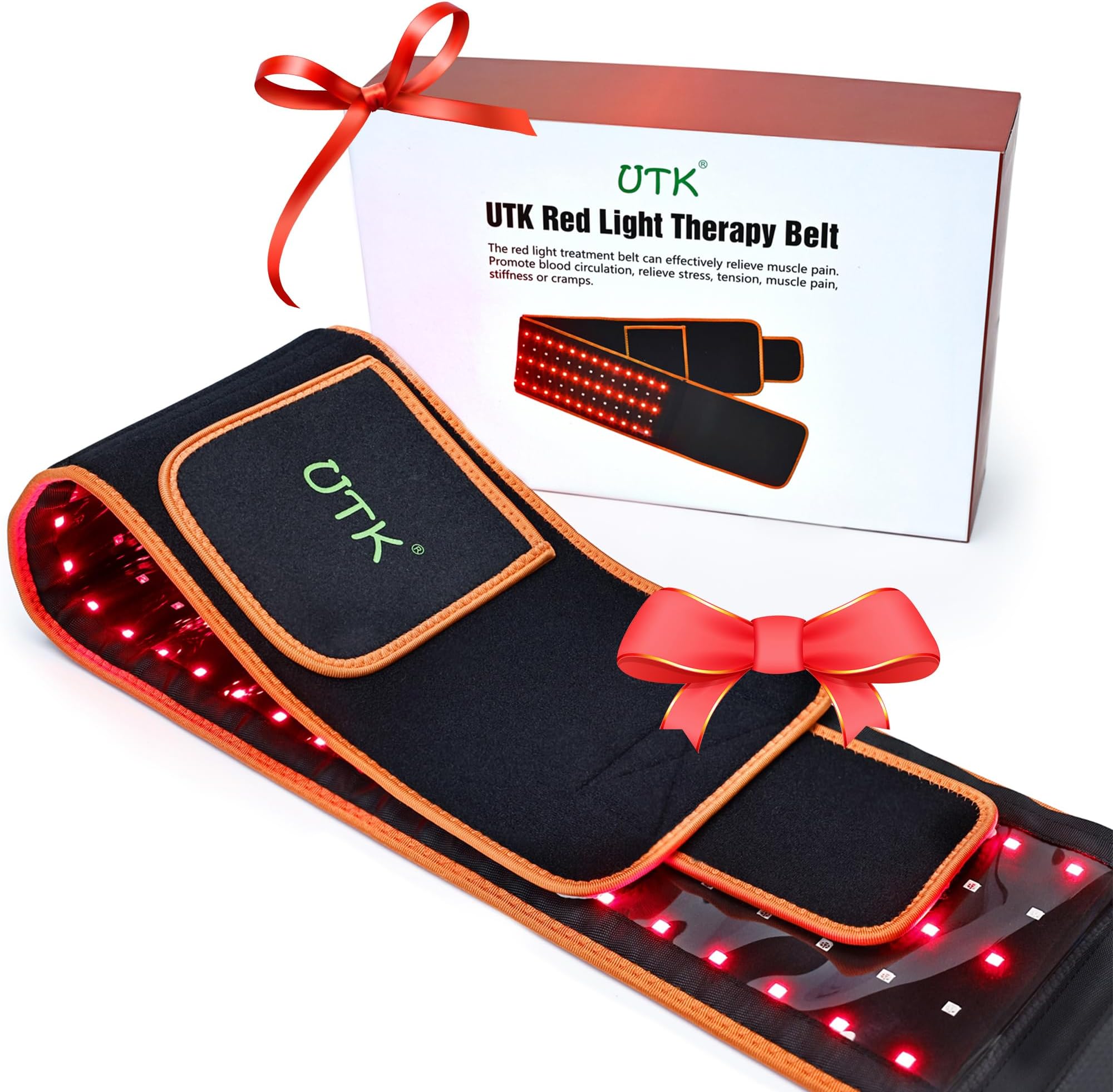Amazon.com: HALIDODO 2024 Upgraded Red Light Therapy Belt - Vibration ...