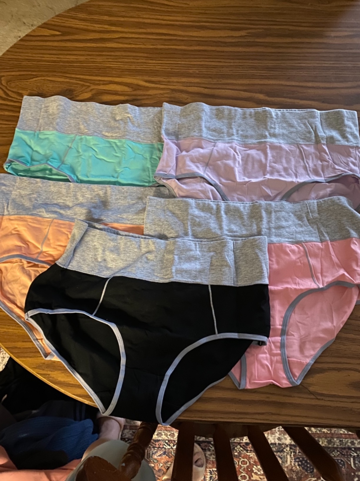 habibee Women's Underwear Cotton Panties for Women High Waisted Stretch ...