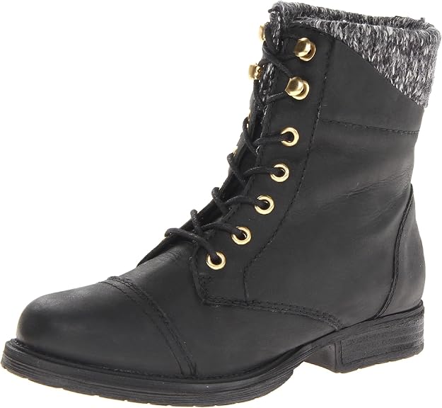 Amazon.com | Steve Madden Women's Jacksin, Black, 8.5 M US | Ankle & Bootie