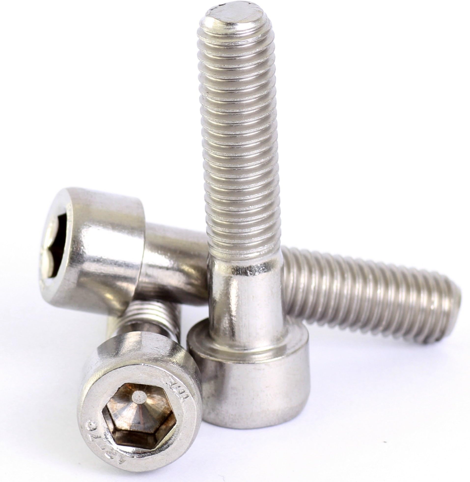 8mm / M8 x 50 Socket Cap Screws HEX Head Allen Bolts A4 Marine Grade ...