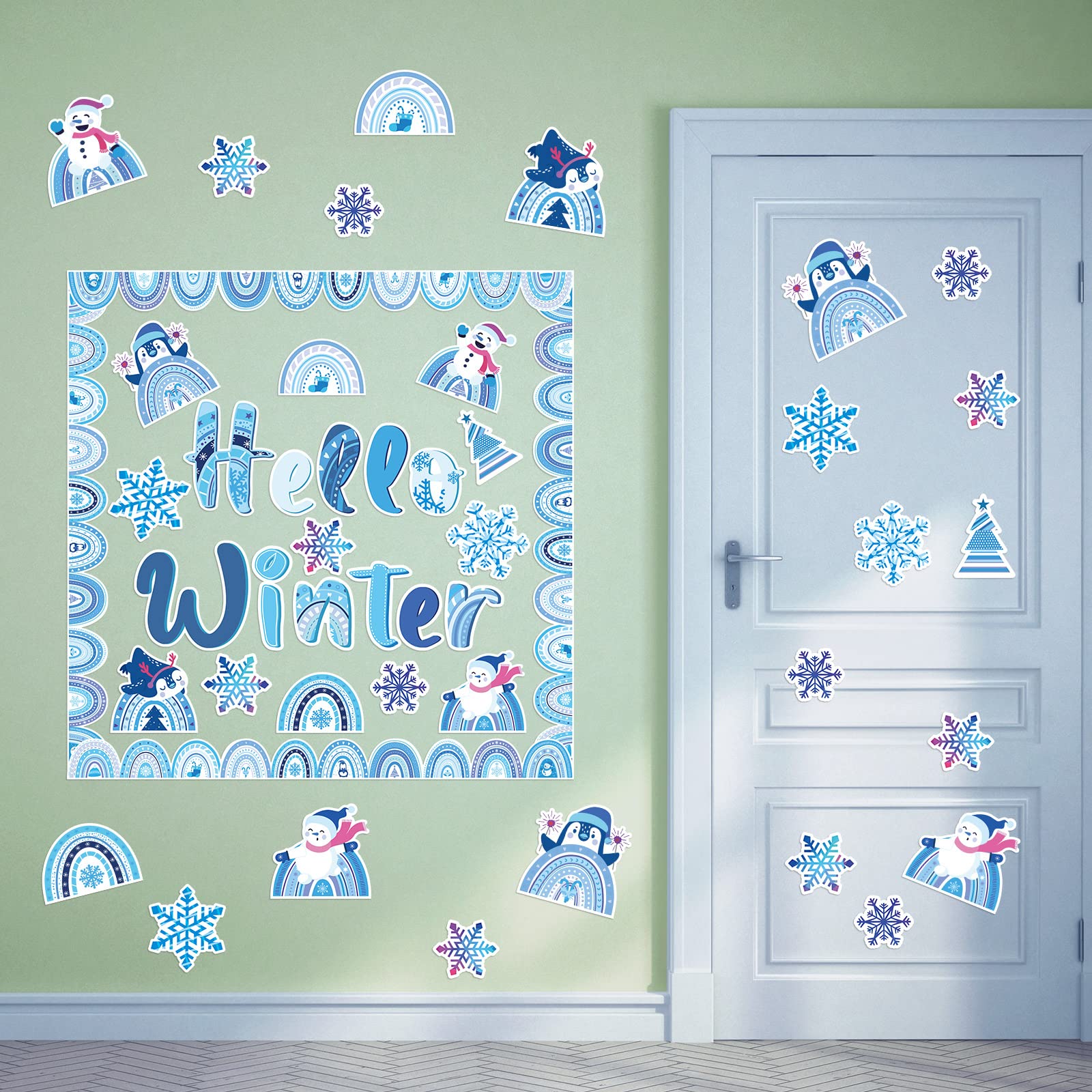 January Classroom Door Decorations