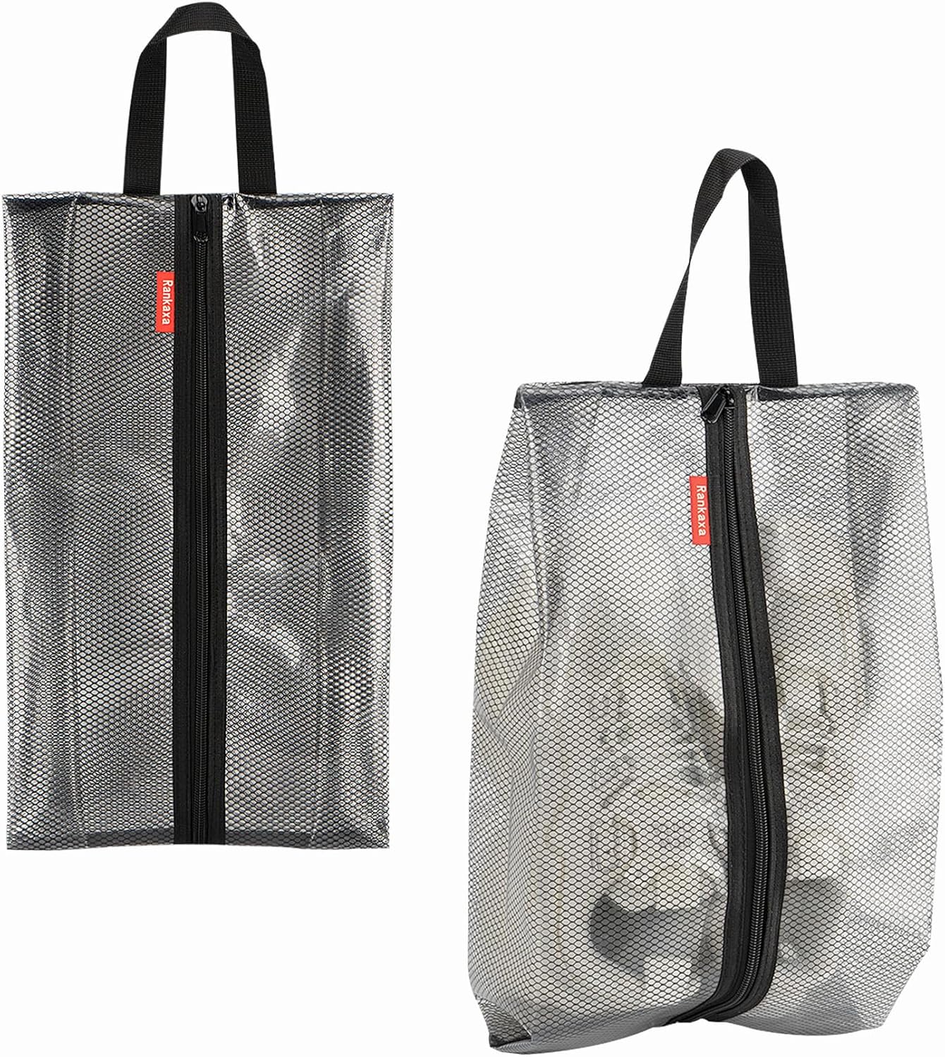 Amazon.com: Adorila 2 Pack Travel Shoe Bags for Packing, Shoe Storage ...