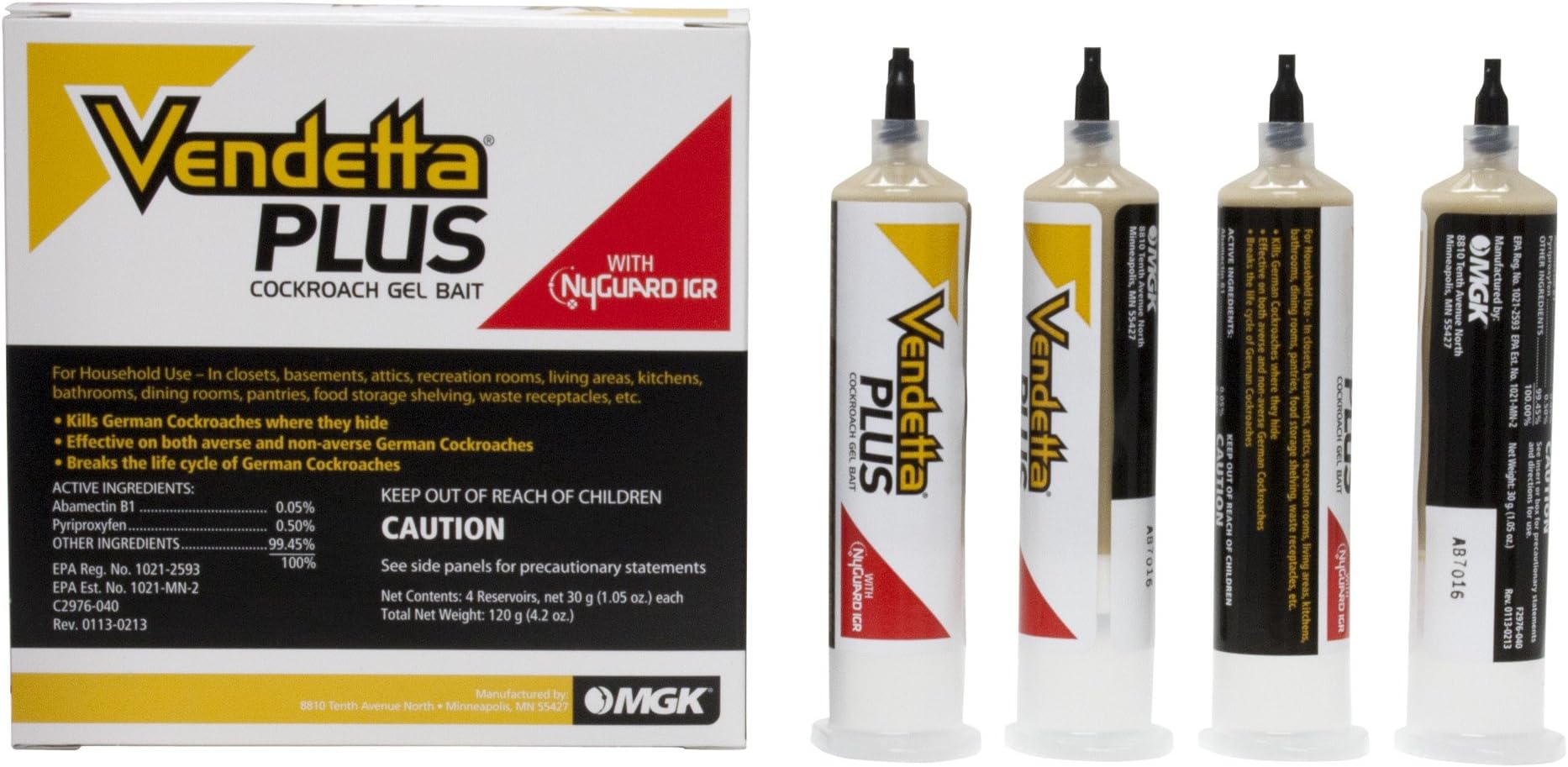 Amazon.com : Vendetta Plus Cockroach Bait - Contains IGR, Best Roach ...