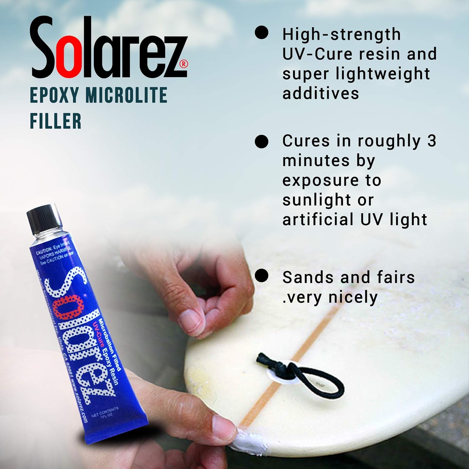 Buy SOLAREZ Epoxy Microlite SUP Paddle-board & Surfboard Kit (1oz ...
