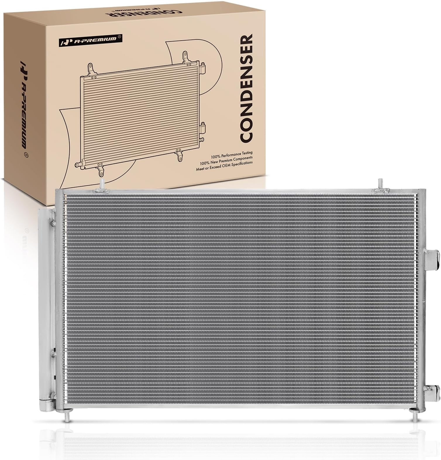Amazon.com: A-Premium Air Conditioning A/C Condenser Compatible with ...