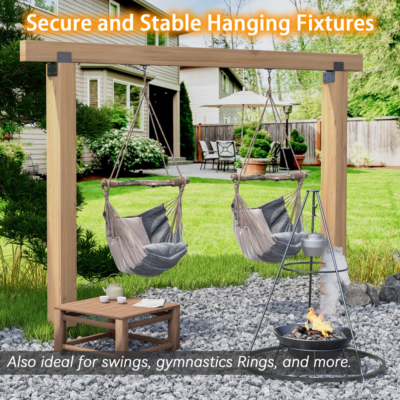 Snapklik.com : 6x6 Post Anchor Connector, 2Pack Stainless Steel Post ...