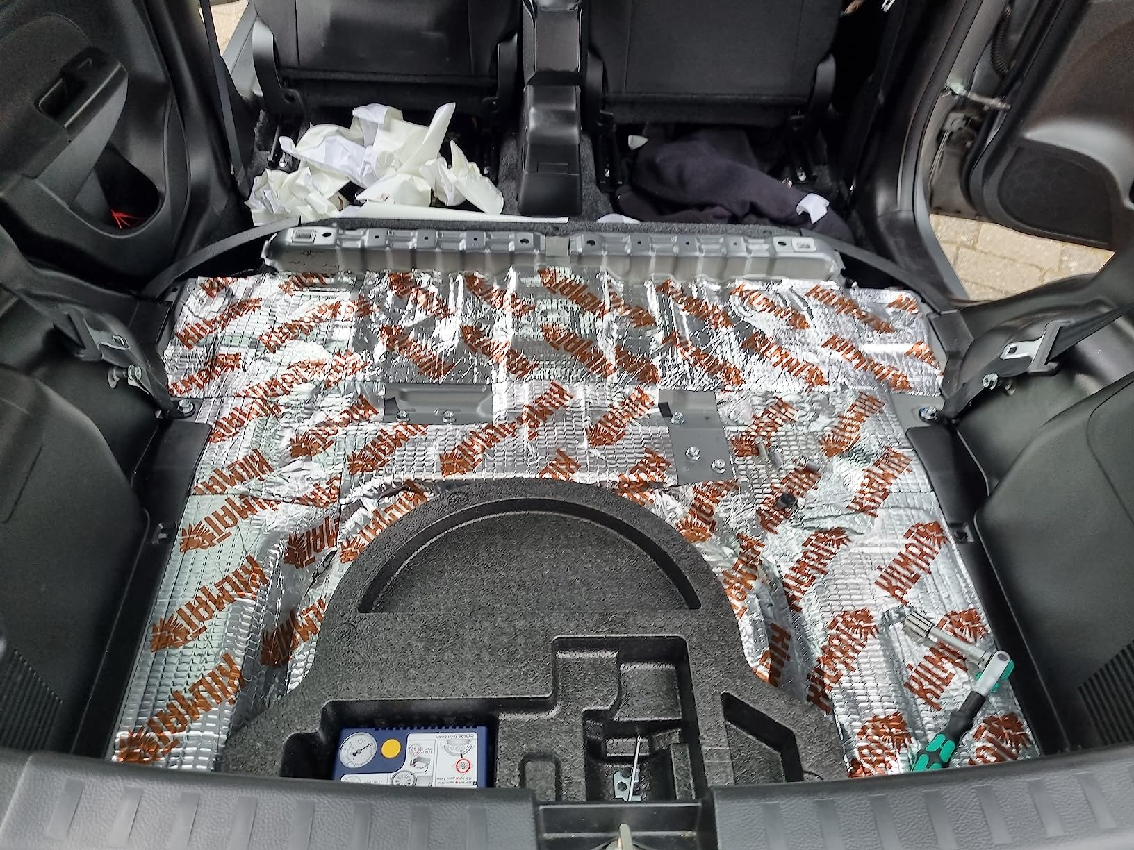 KILMAT 80 Mil (2 mm) 36 Sqft (3.4 Sqm) Car Sound Deadening Mat ...