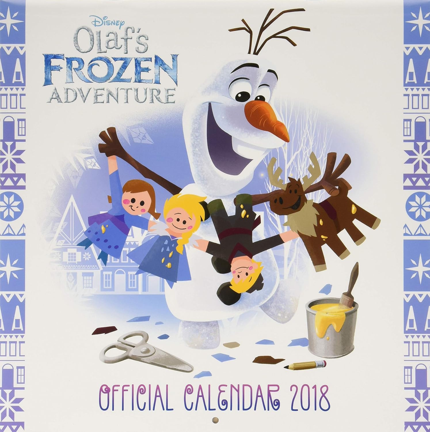 Disney Frozen Official 2018 Calendar - Square Wall Format: Walt Disney ...