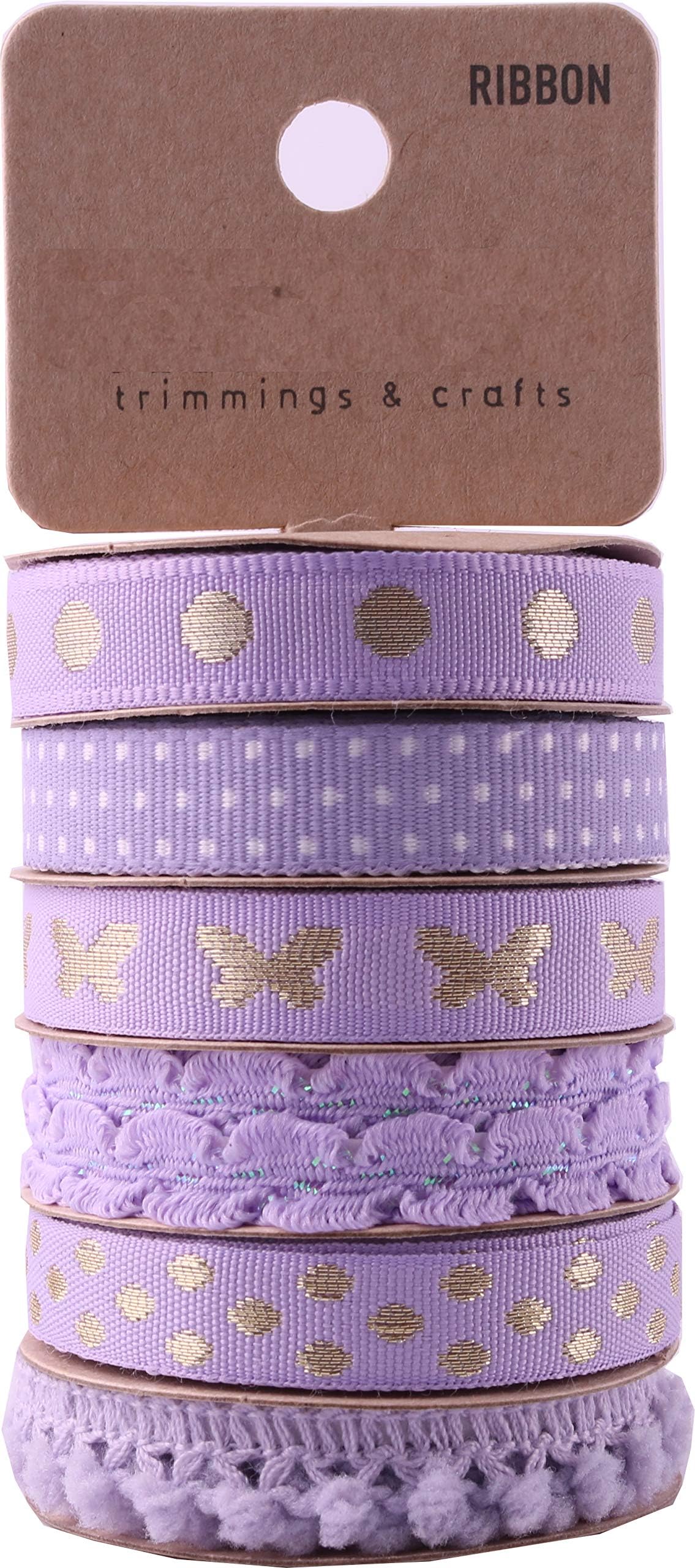 Amazon.com: Assorted Ribbon for Crafts Hair Ribbons for Girls Fabric ...