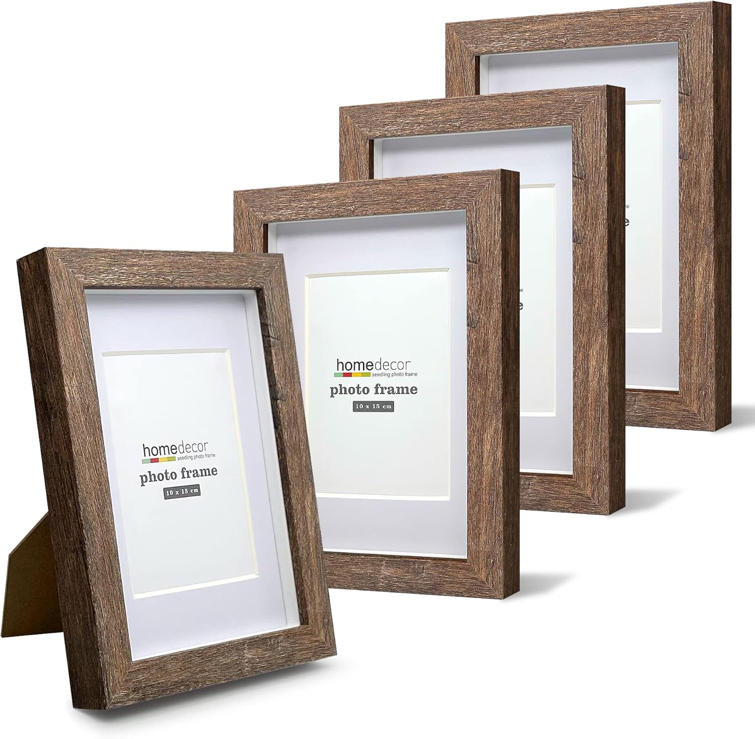 Amazon.com - Shadow Box Frame, 4 Pack Picture Frame Set, Wall Picture ...