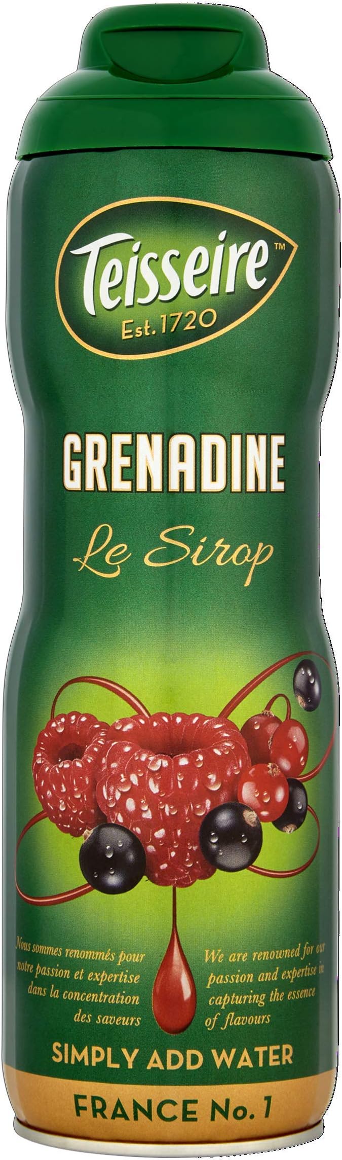 Teisseire Grenadine French Syrup Grenadine concentrate 750ml 25.4fl.oz ...