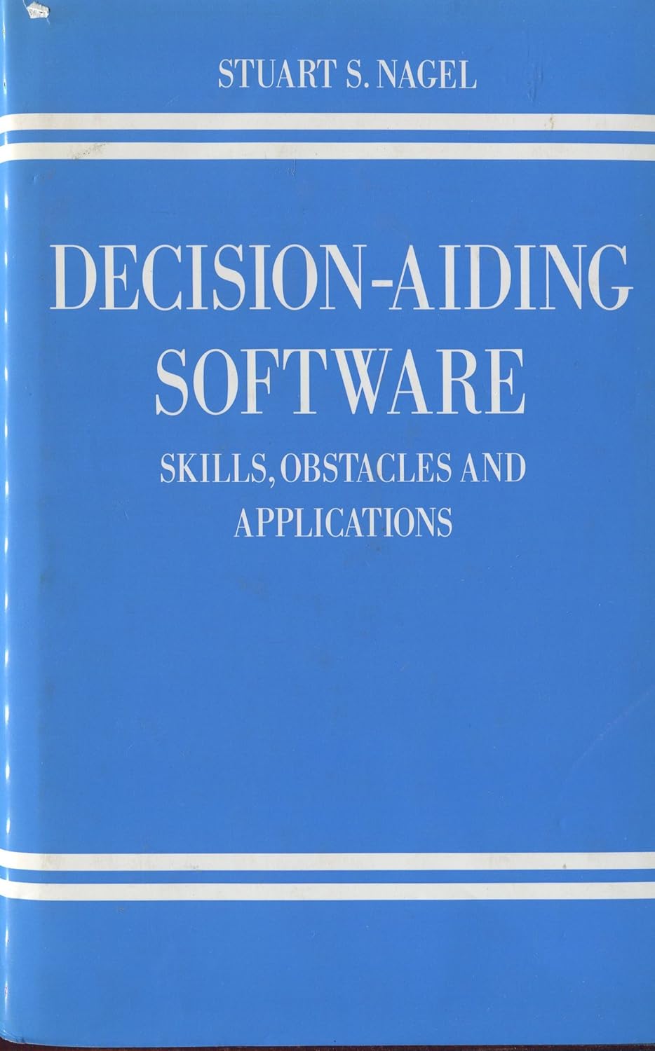 Amazon | Decision-Aiding Software: Skills, Obstacles, and Applications ...