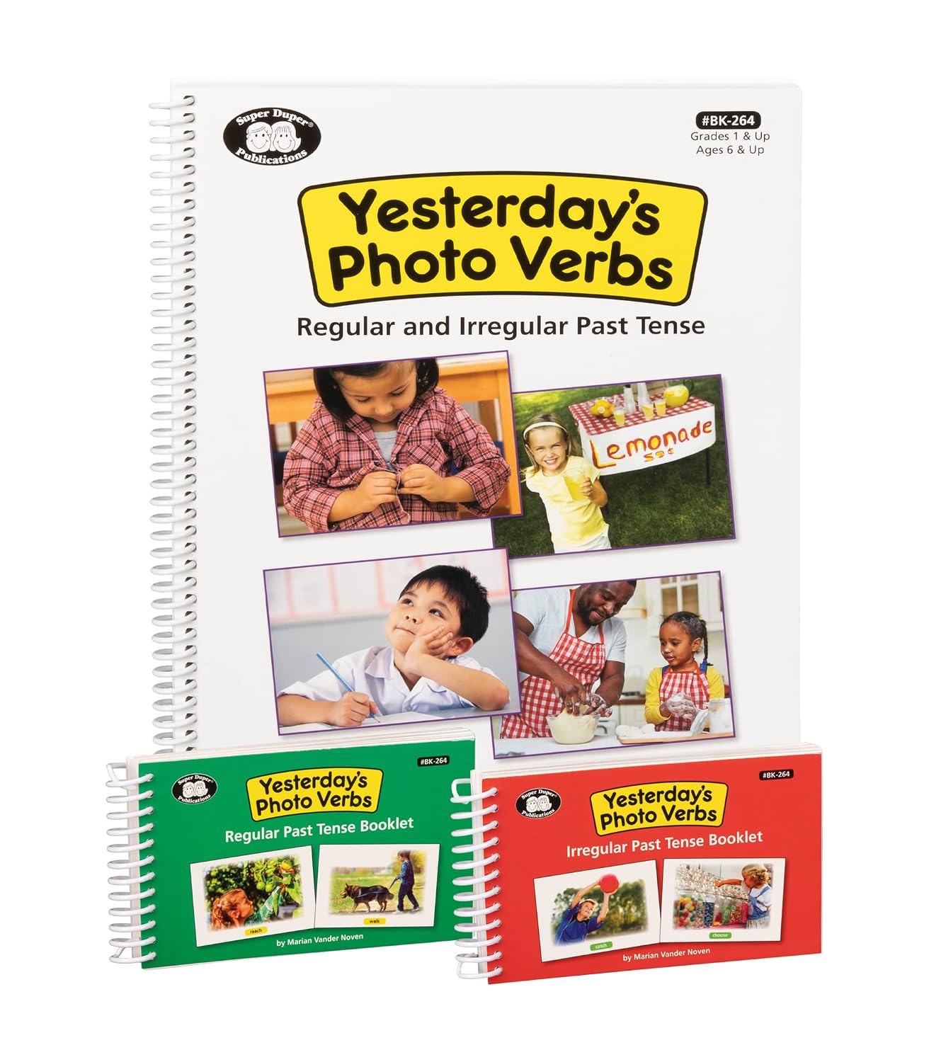 Amazon.com: Super Duper Publications | Yesterday's Photo Verbs ...