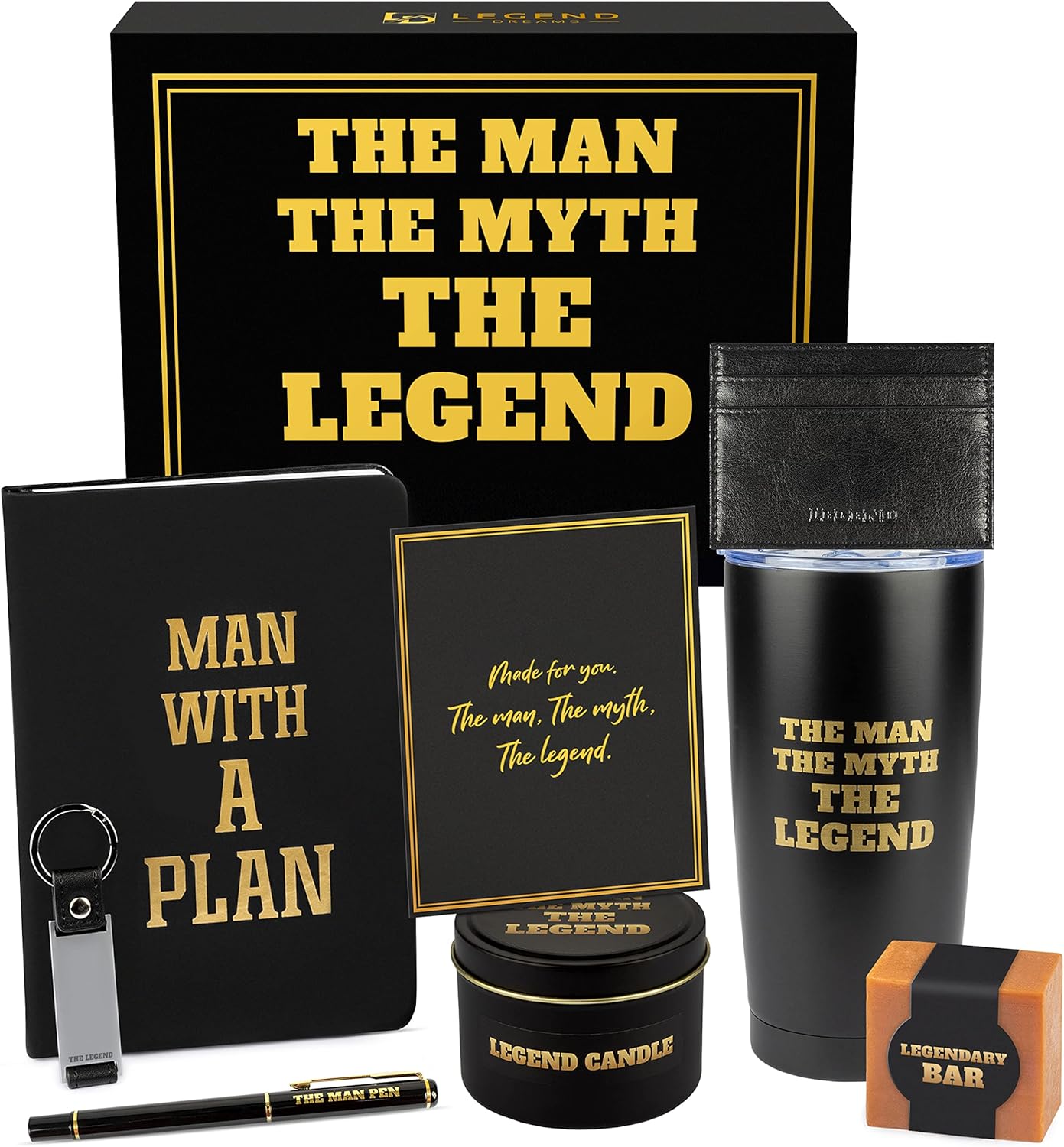 Legend Dreams Mens Gift Box - Luxury Gift Box For Men, Unique Gift ...