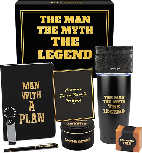 Legend Dreams Mens Gift Box - Luxury Gift Box For Men, Unique Gift ...